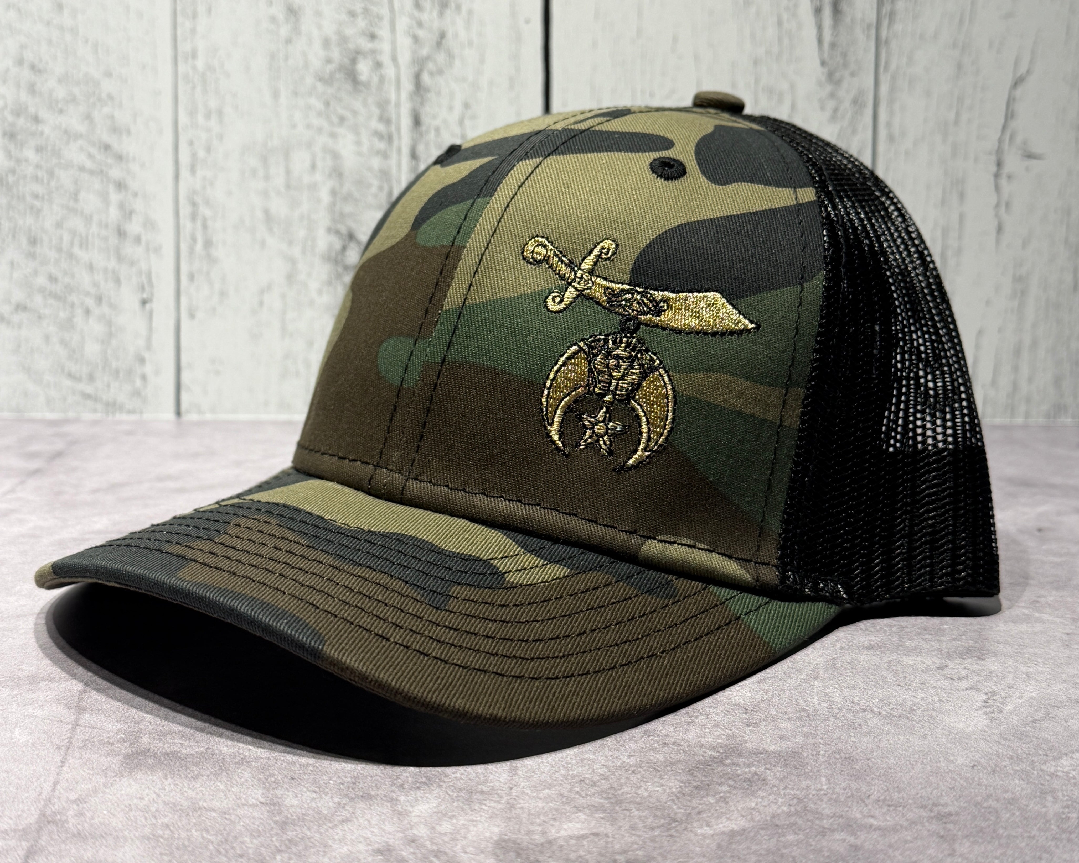 Shrine Baseball Cap - Camo – C&M Creative Designs, LLC